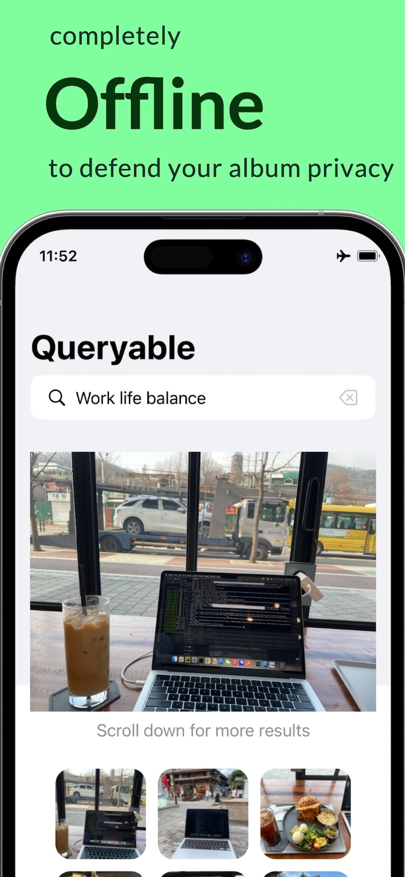 Queryable: Describe to Find Photos